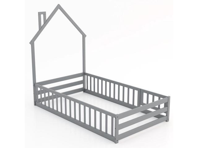 Click here for SlickBlue Montessori Floor Bed with Lockable Door... prices