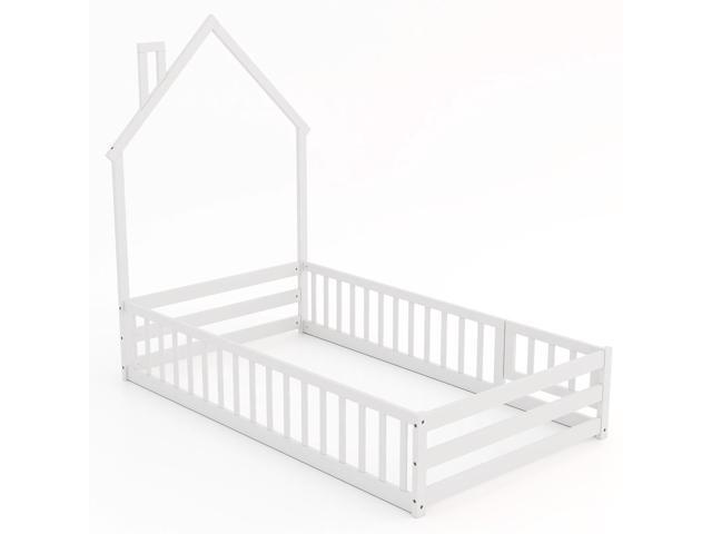 Click here for SlickBlue Montessori Floor Bed with Lockable Door... prices