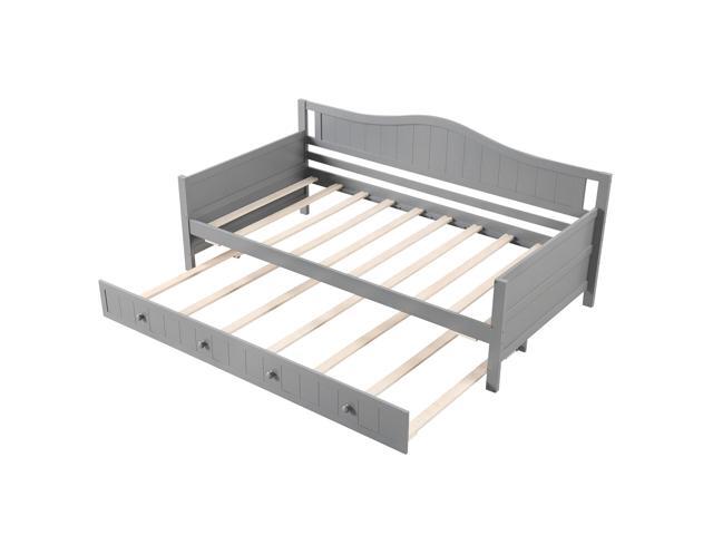 Click here for SlickBlue Daybed with Trundle and Slats Support on... prices