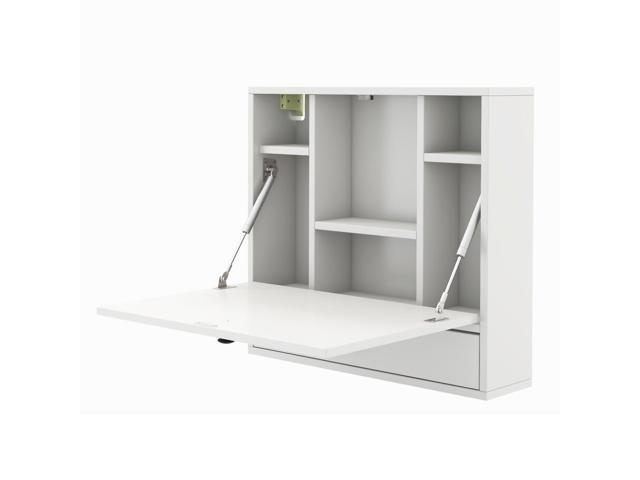 Click here for SlickBlue Wall-Mount Floating Desk Foldable Space... prices