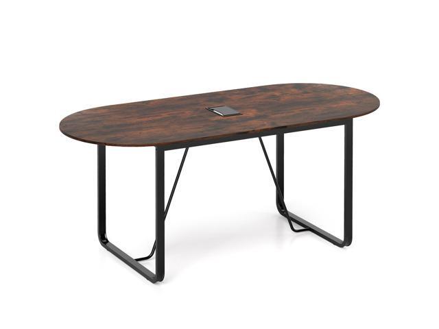Click here for SlickBlue 71 Inches Executive Table Oval Home Offi... prices