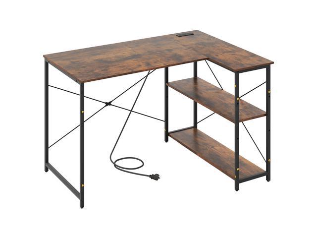 Click here for SlickBlue L-shaped 47 Inch Reversible Corner Desk... prices