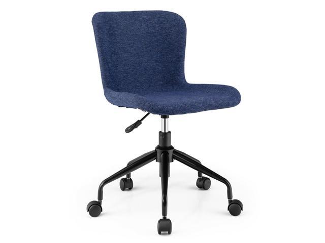 Click here for SlickBlue Mid Back Armless Office Chair Adjustable... prices