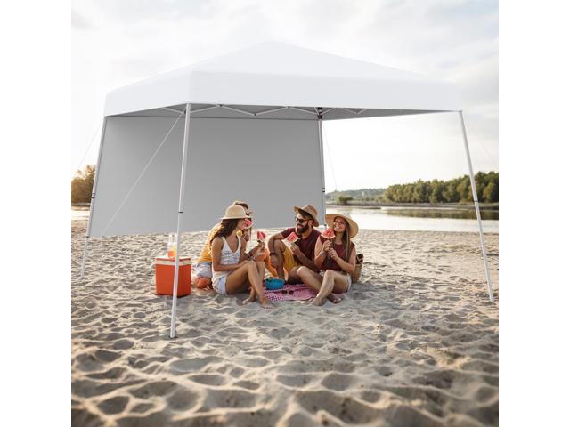 Click here for SlickBlue 8 X 8 Feet Pop up Canopy Tent with 1 Sid... prices