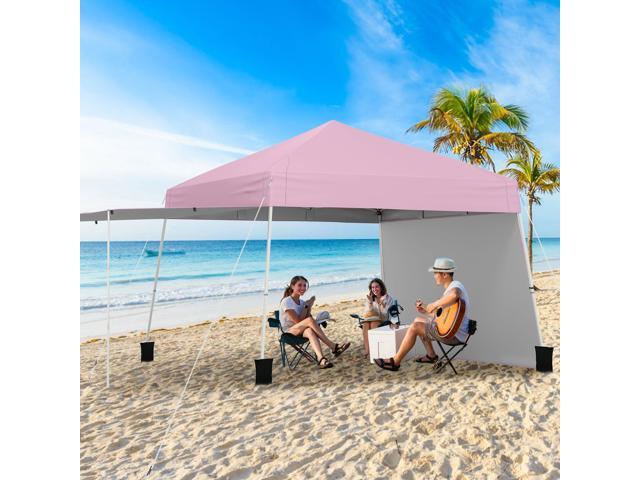 Click here for SlickBlue 14 x 9.2 Feet Pop up Canopy Tent with 2... prices