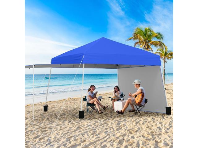 Click here for SlickBlue 14 x 9.2 Feet Pop up Canopy Tent with 2... prices