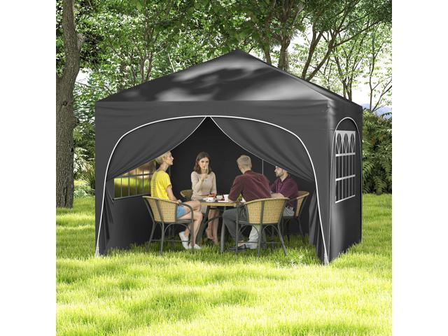 Click here for SlickBlue 10 X 10 FT Pop up Canopy Tent with 4 Rem... prices