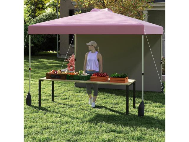 Click here for SlickBlue 10 X 10 FT Pop up Canopy Tent with 1 Sid... prices