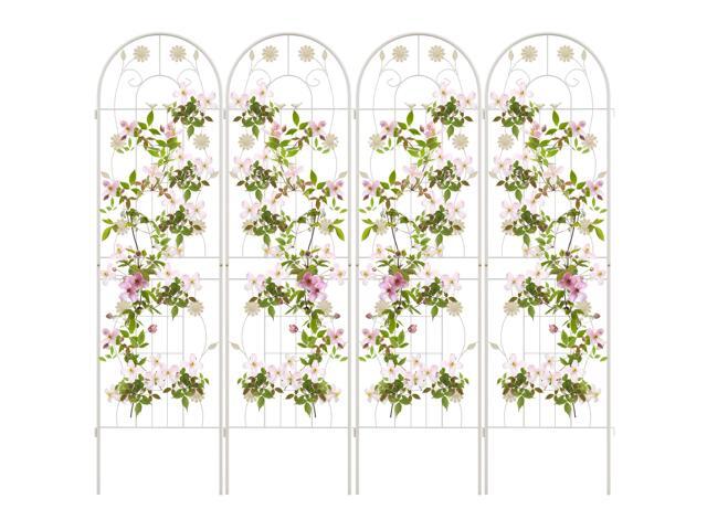 Click here for SlickBlue 4 Pack 71 x 20 Inches Metal Garden Trell... prices