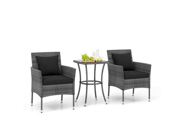 Click here for SlickBlue 3 Pieces Patio Furniture Set with Cushio... prices
