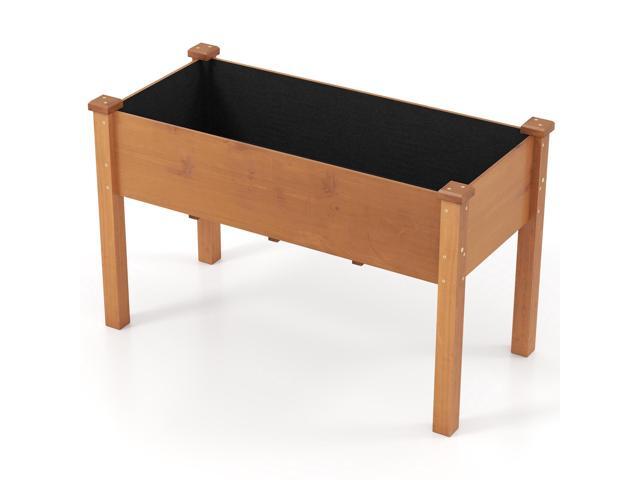 Click here for SlickBlue Raised Garden Bed with Legs and Drainage... prices