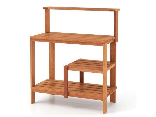 Click here for SlickBlue Outdoor Garden Potting Wood Planting Wor... prices