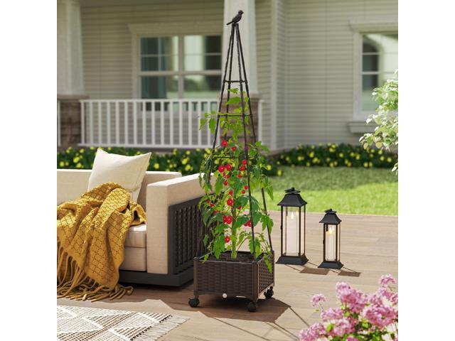 Click here for SlickBlue Raised Garden Bed Adjustable with Plant... prices