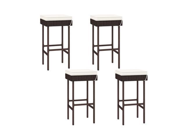 Click here for SlickBlue Patio Rattan Barstools Set of 4 with Foo... prices
