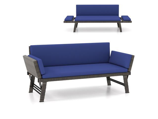 Click here for SlickBlue Outdoor Convertible Sofa Daybed with Adj... prices