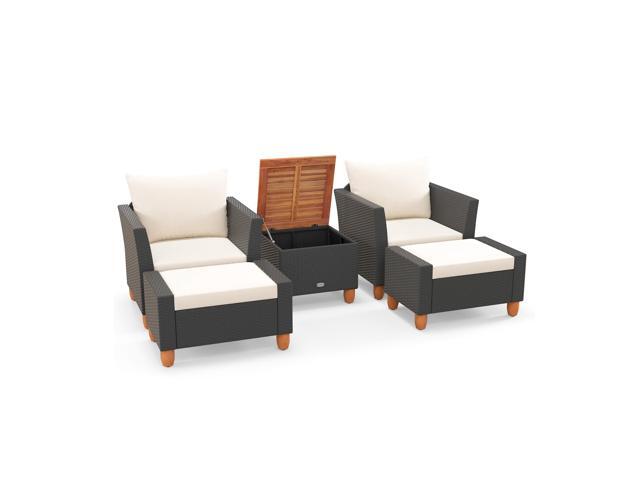 Click here for SlickBlue 5 Pieces Patio Furniture Set with Lovese... prices