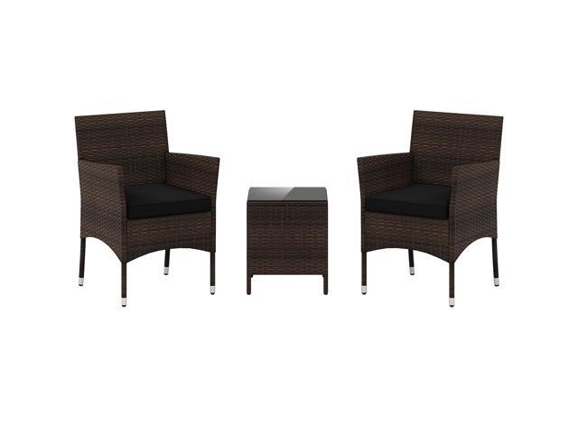 Click here for SlickBlue 3 Pieces Outdoor Conversation Set with C... prices