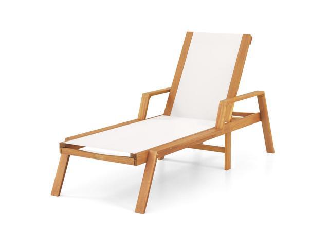 Click here for SlickBlue Patio Chaise Lounge Chair with Armrests... prices