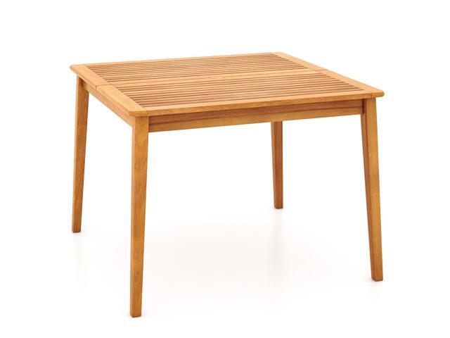 Click here for SlickBlue Acacia Wood Dining Square Bistro Table w... prices