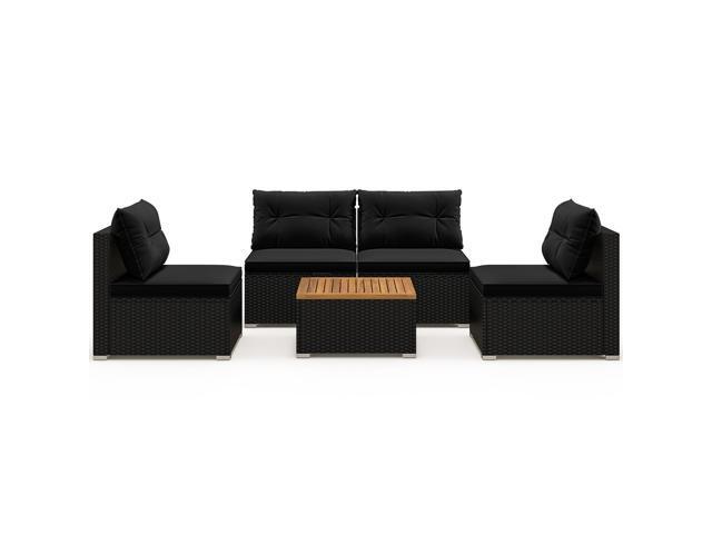 Click here for SlickBlue 5 Piece Outdoor Furniture Set with Solid... prices