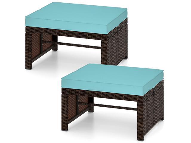 Click here for SlickBlue Multipurpose Outdoor Ottomans Set of 2... prices