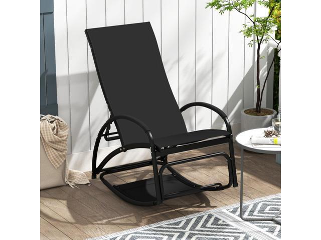 Click here for SlickBlue 2-in-1 Outdoor Rocking Chair with 4-Posi... prices