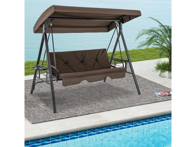 Click here for SlickBlue Convertible 3-Seat Patio Porch Swing Cha... prices