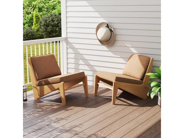 Click here for SlickBlue 2-Pack Outdoor Patio Cushion Set with Re... prices