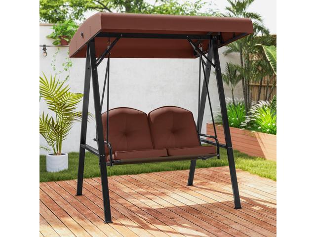 Click here for SlickBlue 2-Person Outdoor Porch Swing with A-Shap... prices