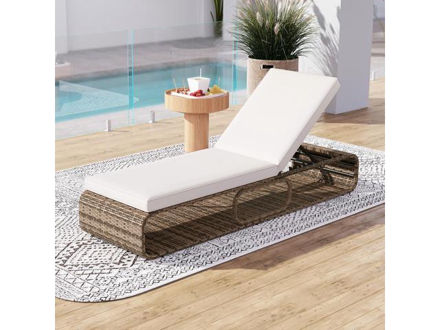 Click here for SlickBlue 7-Position Adjustable PE Rattan Outdoor... prices