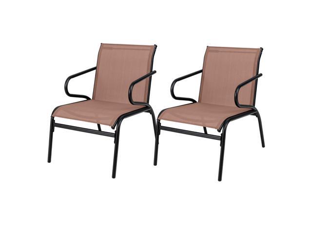 Click here for SlickBlue Modern Patio Chairs Set of 2 with Breath... prices