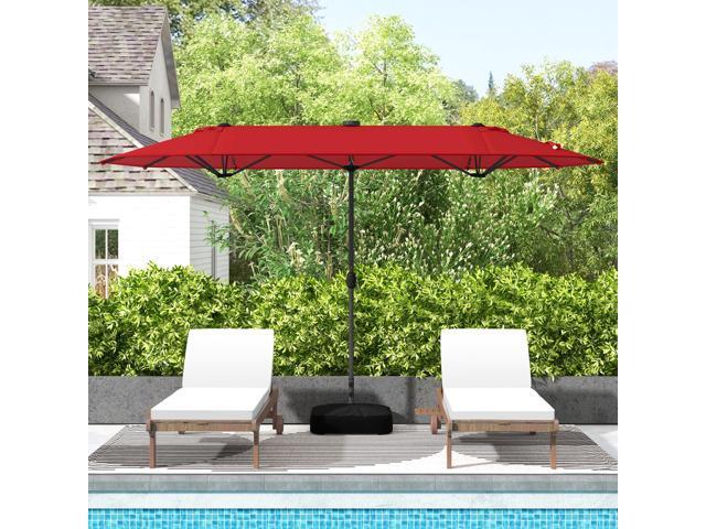 Click here for SlickBlue 13FT Double-sided Patio Umbrella with So... prices
