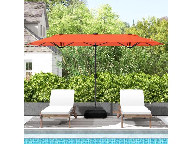 Click here for SlickBlue 13FT Double-sided Patio Umbrella with So... prices