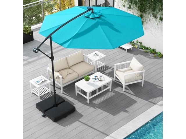 Click here for SlickBlue 10 Ft Patio Umbrella Offset Cantilever U... prices