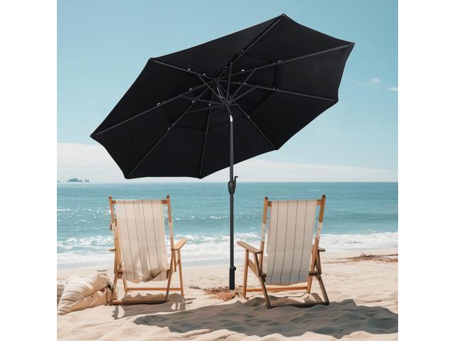 Click here for SlickBlue 10 ft 3-tier Vented Patio Umbrella with... prices