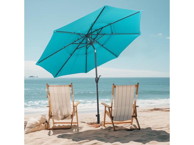 Click here for SlickBlue 10 ft 3-tier Vented Patio Umbrella with... prices