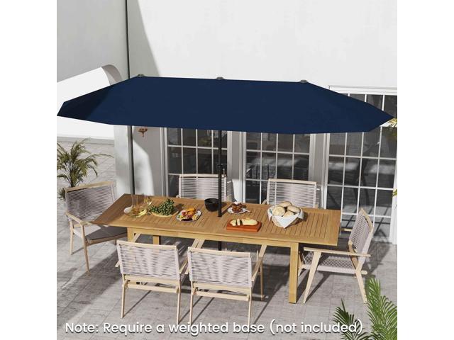 Click here for SlickBlue 13 FT Large Patio Umbrella Outdoor Doubl... prices