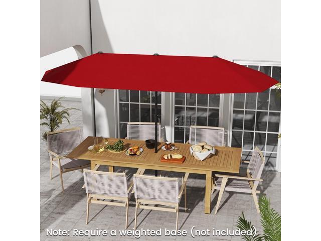 Click here for SlickBlue 13 FT Large Patio Umbrella Outdoor Doubl... prices