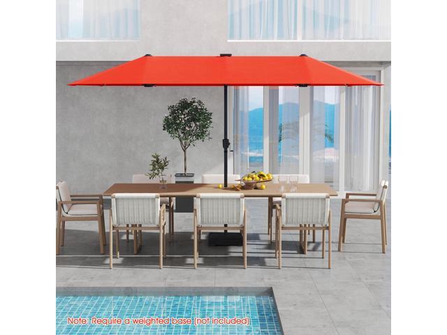 Click here for SlickBlue 13 FT Large Patio Umbrella with LED Sola... prices