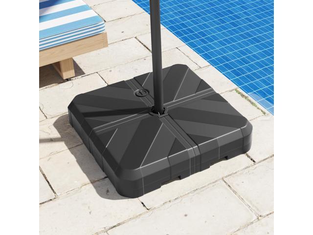 Click here for SlickBlue Weighted Offset Umbrella Base with Cross... prices