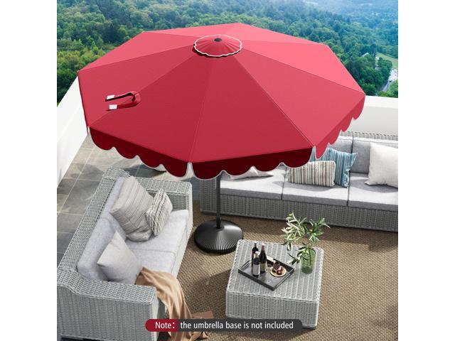 Click here for SlickBlue 10 Feet Patio Umbrella Outdoor Market Um... prices