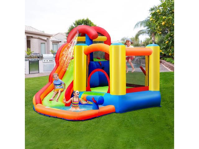 Click here for SlickBlue Inflatable Water Slide Bounce House with... prices