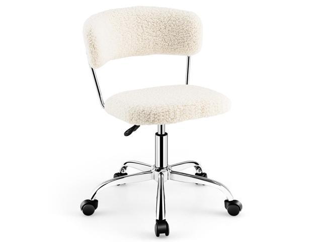 Click here for Computer Desk Chair Adjustable Sherpa Office Chair... prices