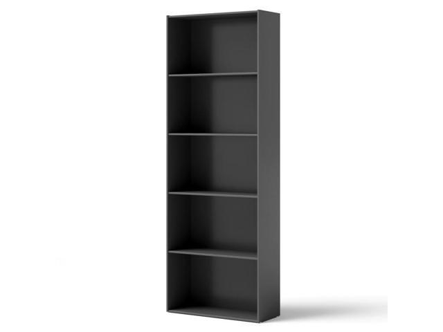 Click here for SlickBlue 5-Shelf Storage Bookcase Modern Multi-Fu... prices