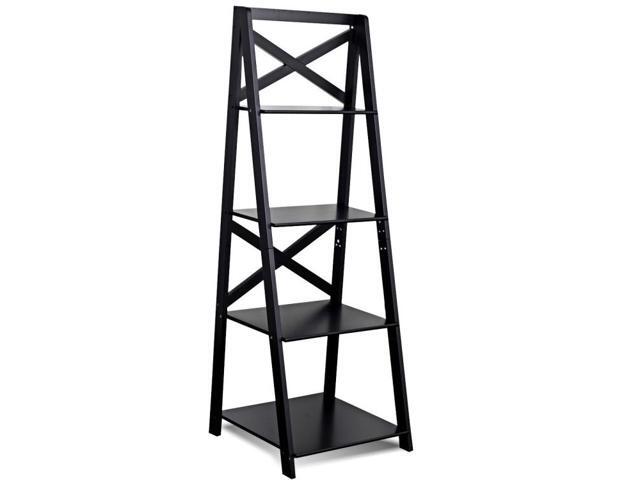 Click here for SlickBlue 4-tier Leaning Free Standing Ladder Shel... prices