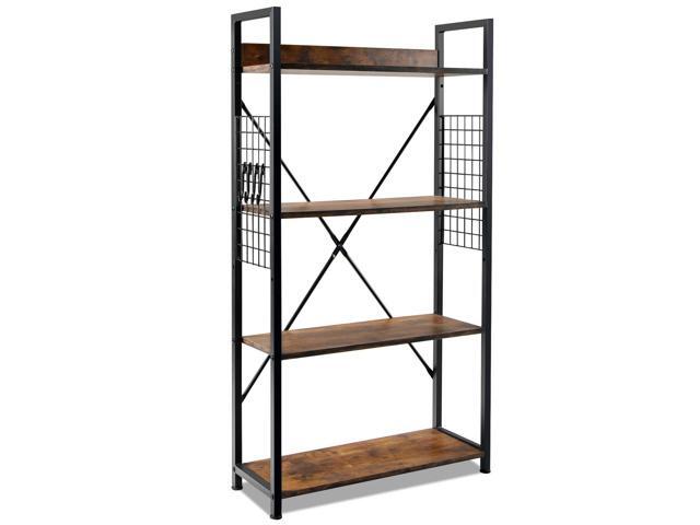 Click here for SlickBlue 4 -Tier Industrial Open Storage Bookshel... prices
