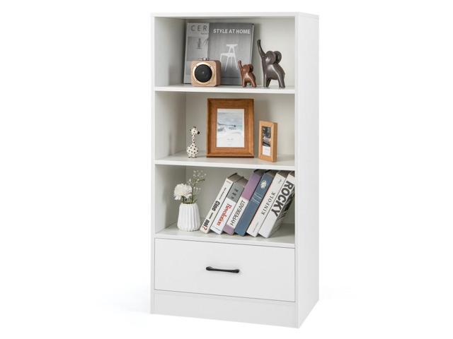 Click here for SlickBlue 4-Tier Storage Bookcase with Open Shelve... prices