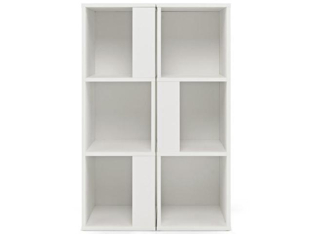Click here for SlickBlue 3-Tier 6 Cube Freestanding Bookcase with... prices