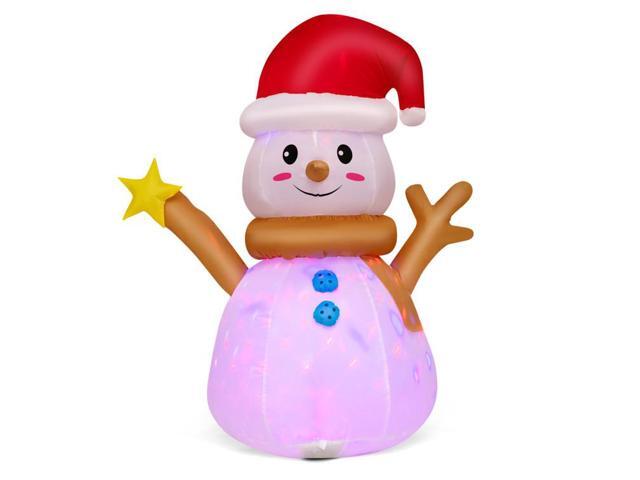 Click here for SlickBlue Inflatable Christmas Snowman with 360° R... prices