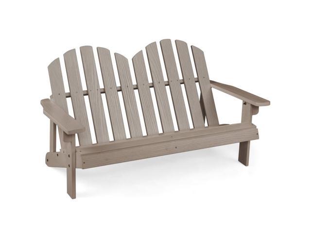 Click here for SlickBlue 2 Person Fir Wood Adirondack Chair with... prices